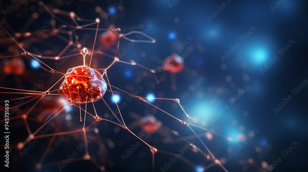 Artificial intelligence, connections and nucleus in concept of ...