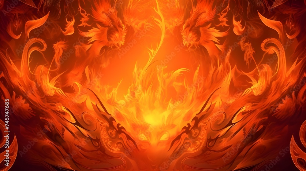 fire flames background Closeup fireball exploding promotional huge ...