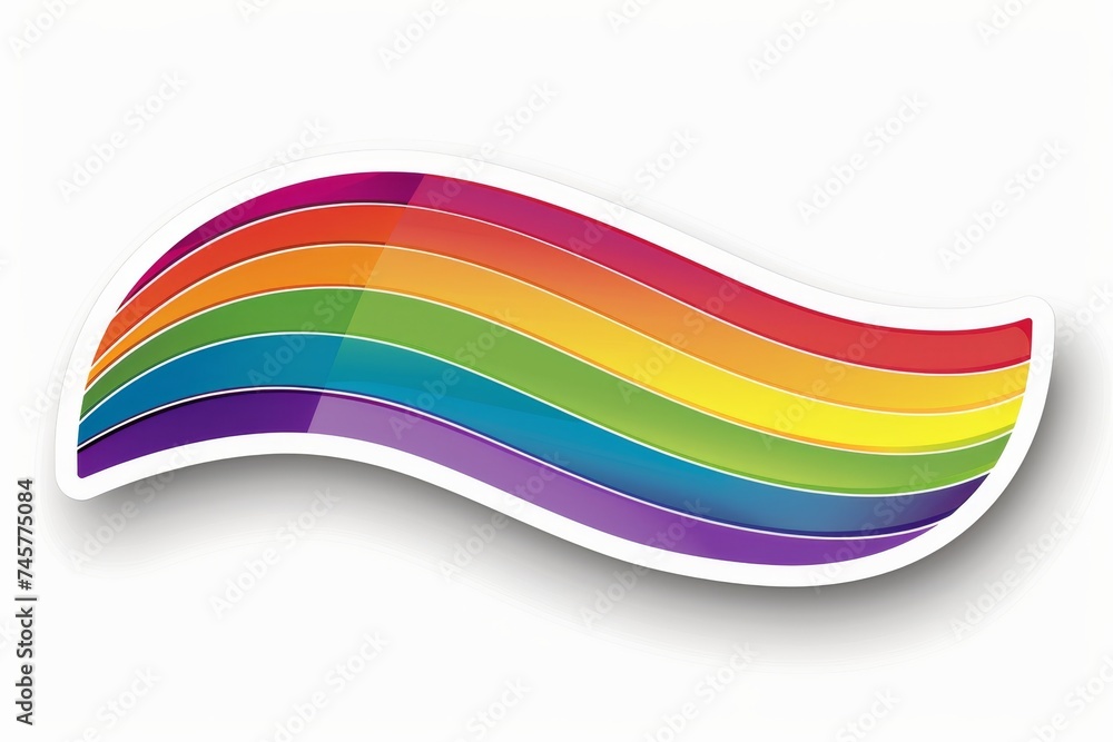 LGBTQ Sticker lgbtq pride sticker for thermos design. Rainbow lgbtq ...