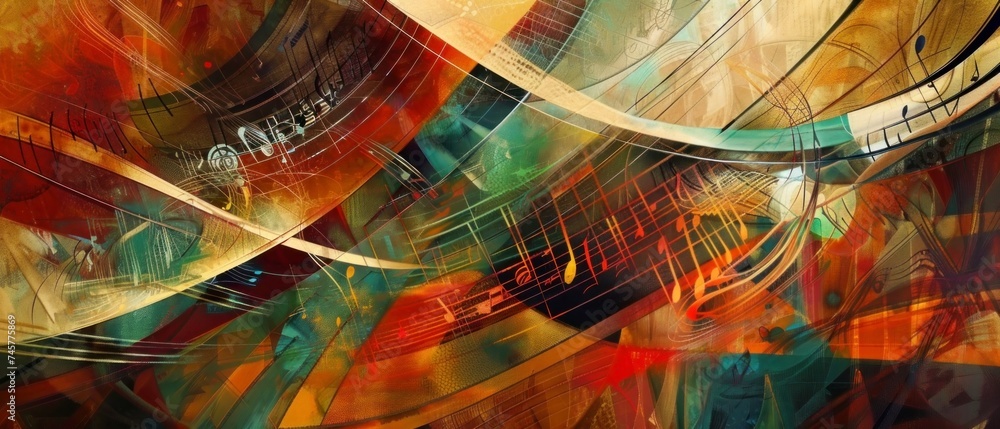 Musical Rhythm Abstraction, Visual representation of musical rhythms ...