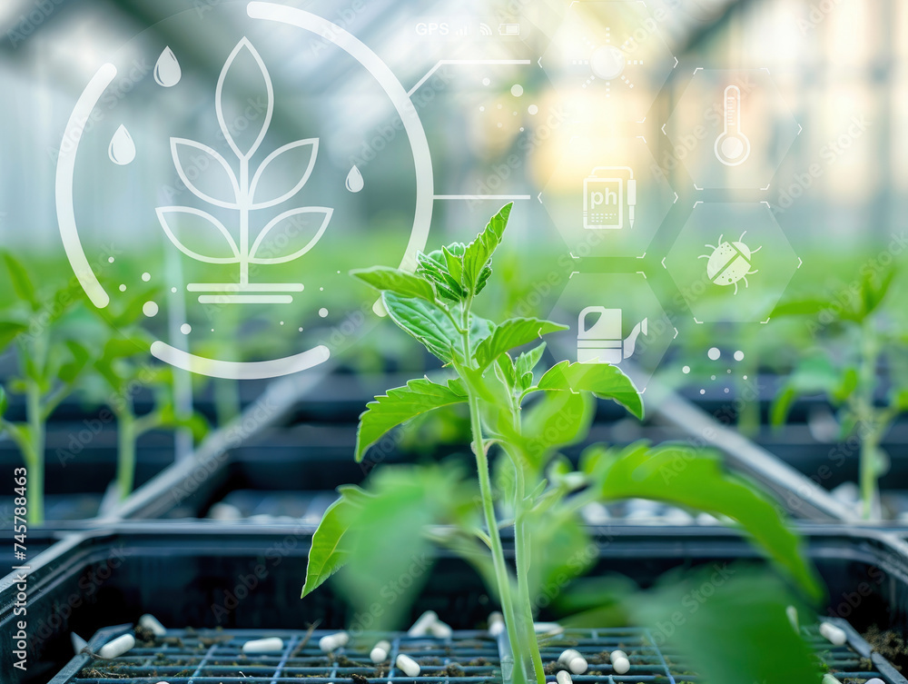 Eco sustainable biotech farming using genetically modified crops to ...