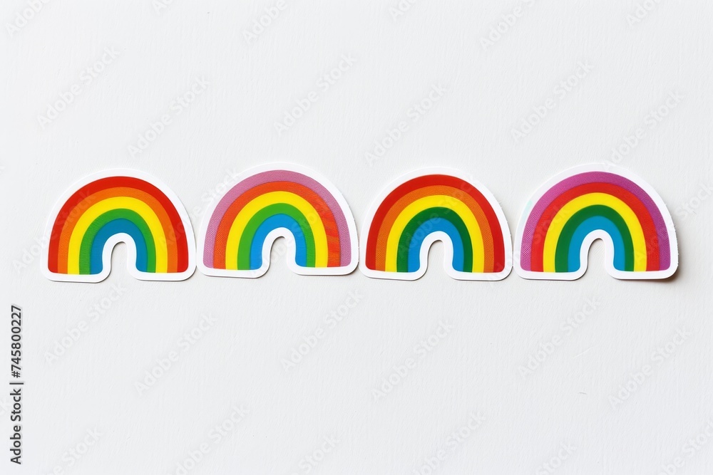 LGBTQ Sticker lgbtq pride sticker for door design. Rainbow ...