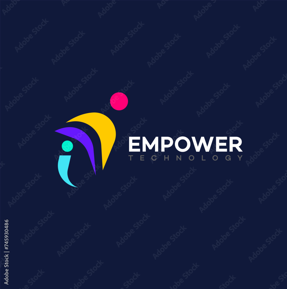 Empowerment Technology Logo Icon Brand Identity Sign Symbol. Vector ...