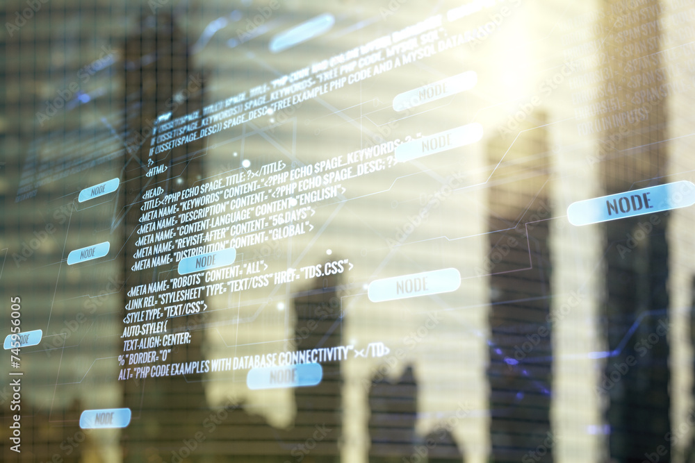 Double exposure of abstract programming language interface on modern ...