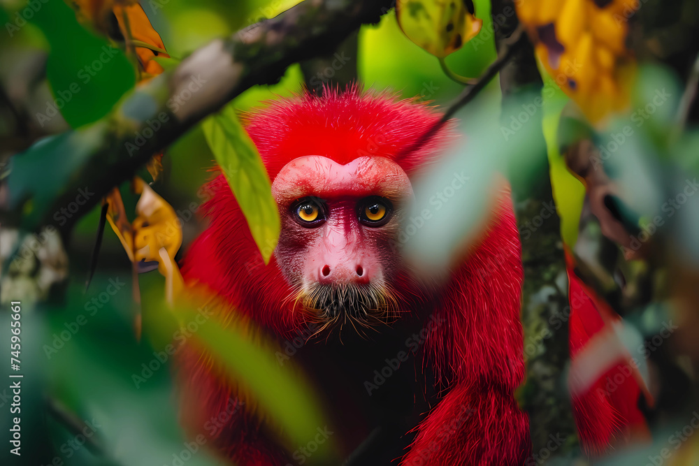Uakari - Amazon rainforest - A unique and striking primate species ...
