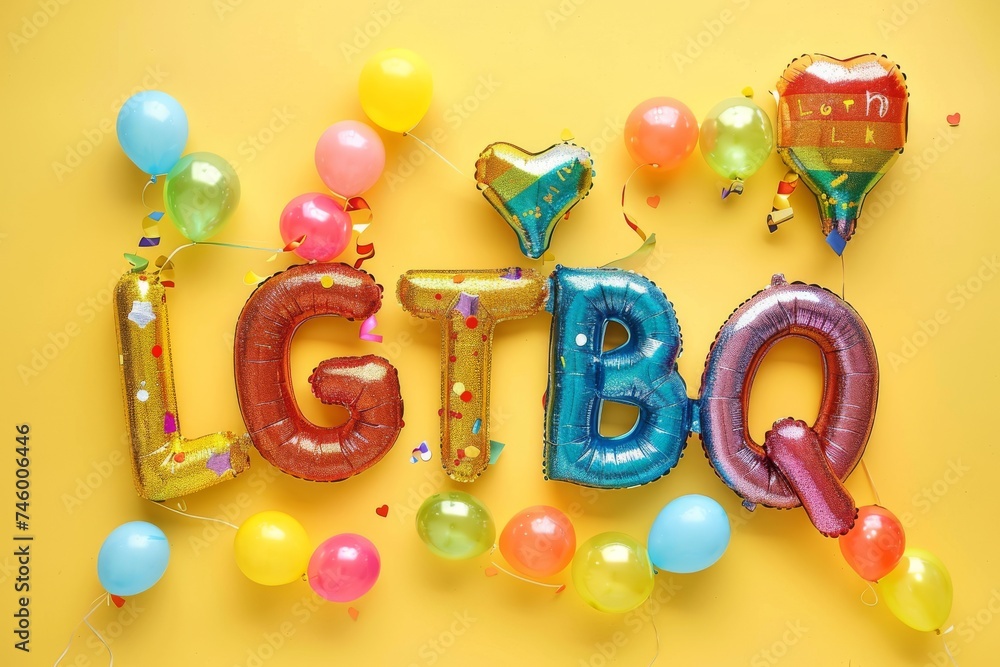 LGBTQ Pride diversity optimization. Rainbow entrancing colorful ...