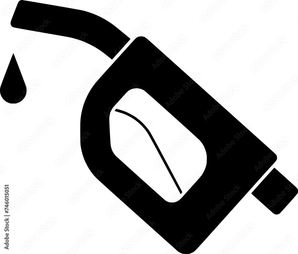 fuel illustration oil silhouette petrol logo gasoline icon gas outline ...