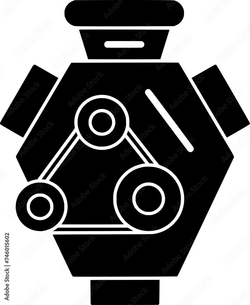 vehicle illustration machine silhouette engine logo car icon motor ...