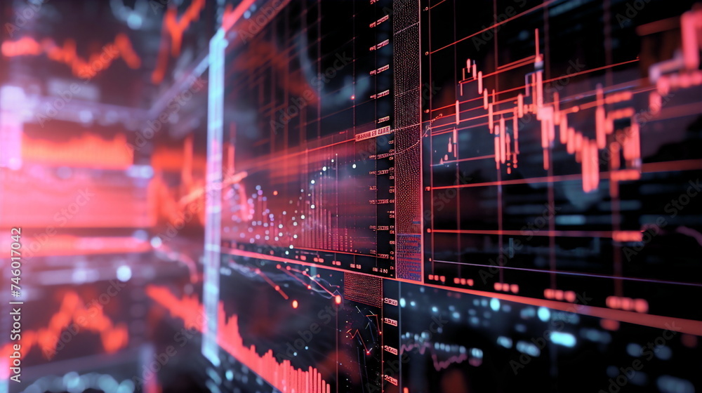 Interactive charts and graphs that visualize the correlation between ...