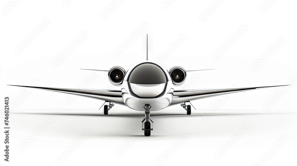 Our stock image showcases an airplane isolated on a white background—a ...
