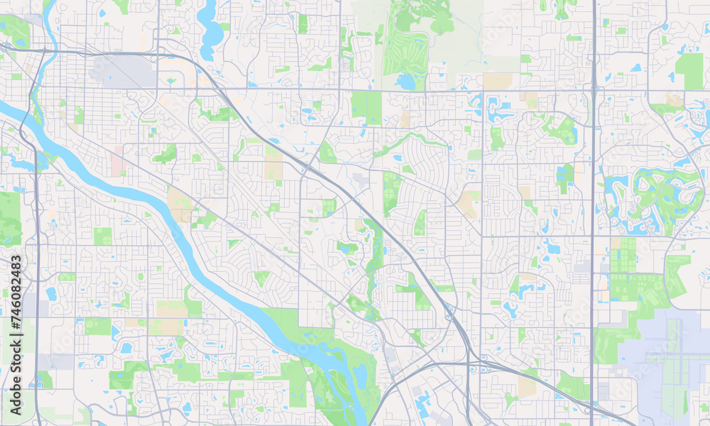 Coon Rapids Minnesota Map, Detailed Map of Coon Rapids Minnesota ...