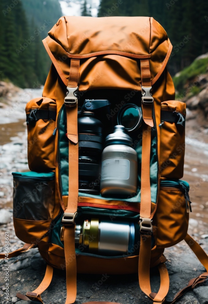 illustration, essential checklist solo what pack your backpack ...