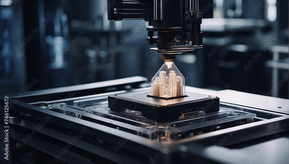 Modern 3D printing, urban models. By embracing innovation, printers are ...