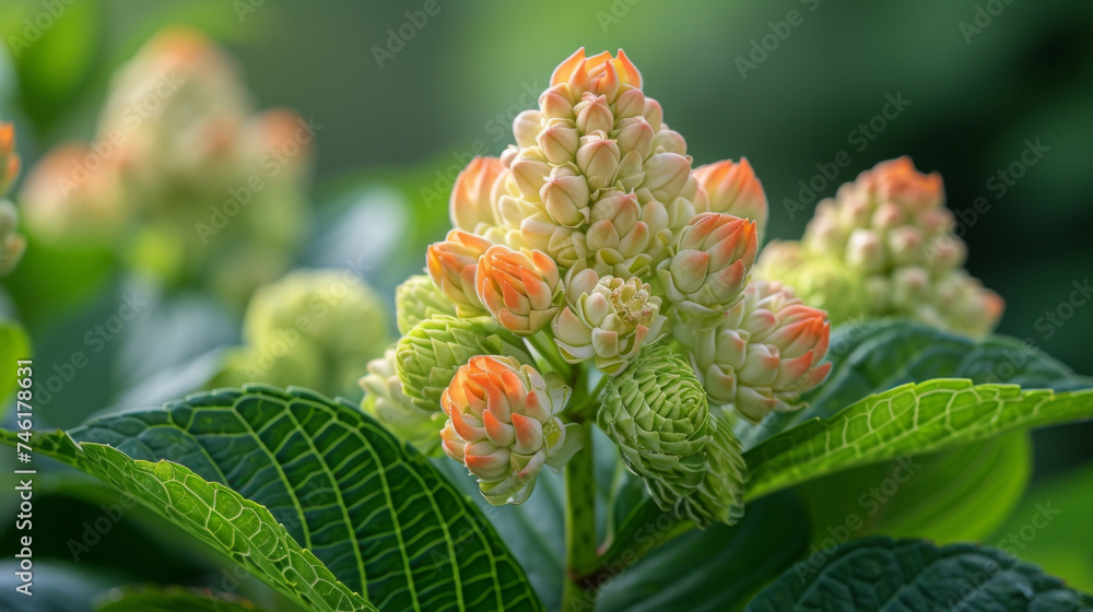From smooth silky buds to rough spiky blooms this closeup captures the ...