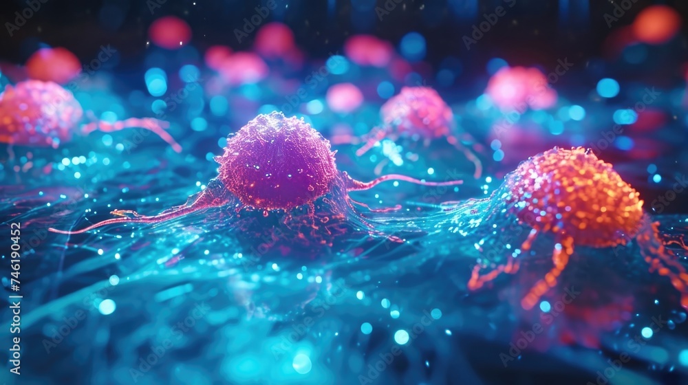 A holographic model depicting the evolution of cancerous tumors ...