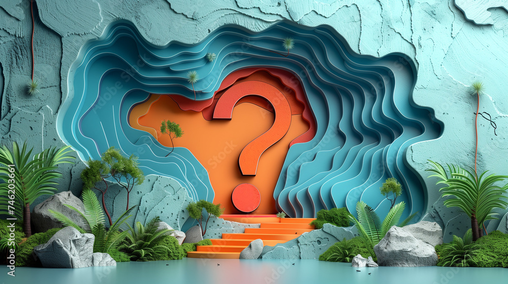 Question Mark Symbol For Faq Information Problem And Solution Interrogation Support