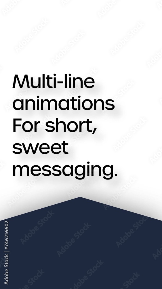 Vertical Motion Arrow Text Design Stock Template | Adobe Stock