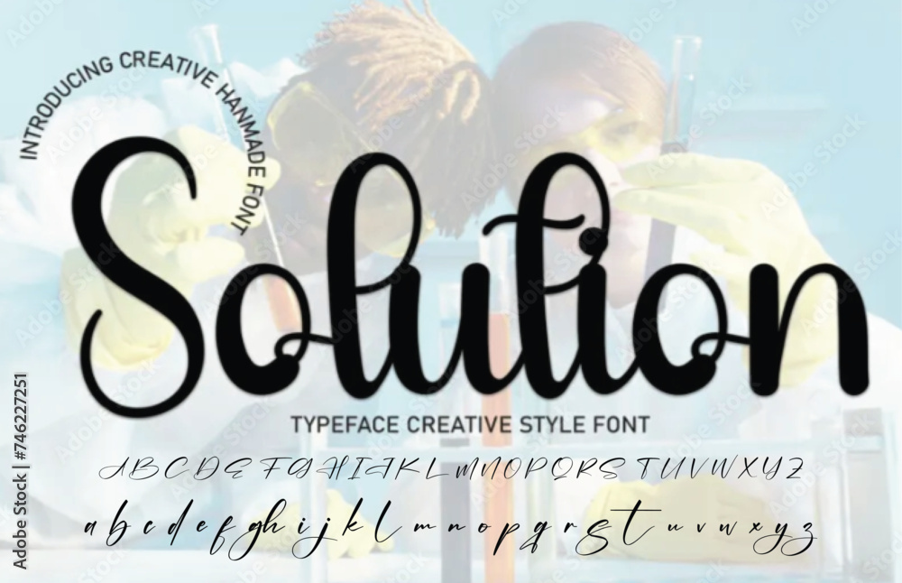 Hand drawn vector alphabet. Modern monoline signature script font ...