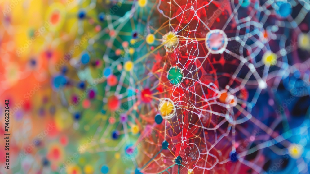 Complex algorithms process large amounts of data to identify patterns ...
