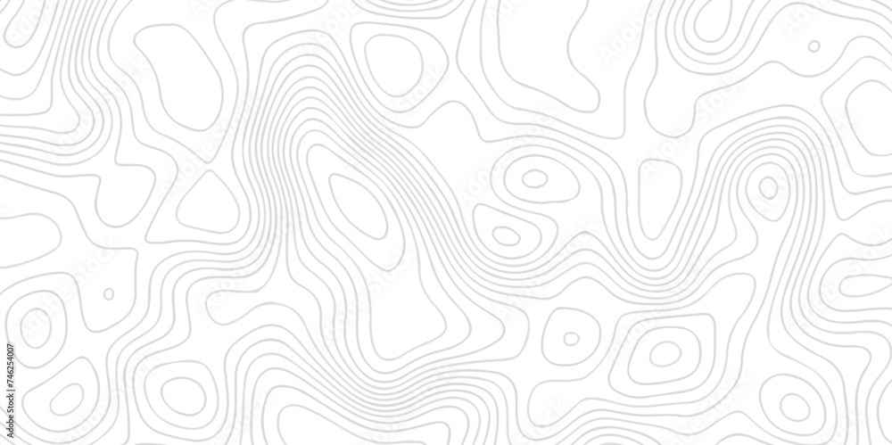 Black and white lines seamless Topographic map patterns, topography ...