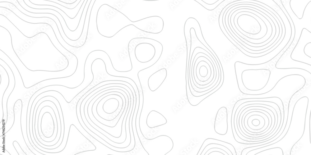 Black and white lines seamless Topographic map patterns, topography ...