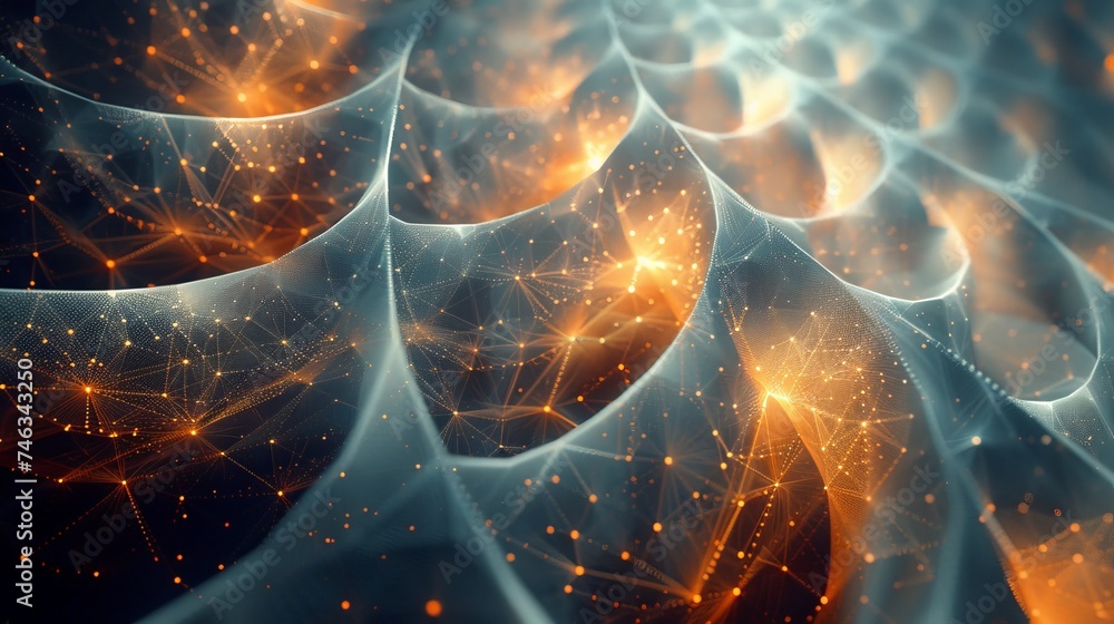 Explore the geometric beauty of technology patterns, where mathematics ...