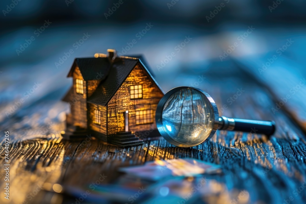 Real Estate Searching: House Hunting and Property Inspection Concept ...