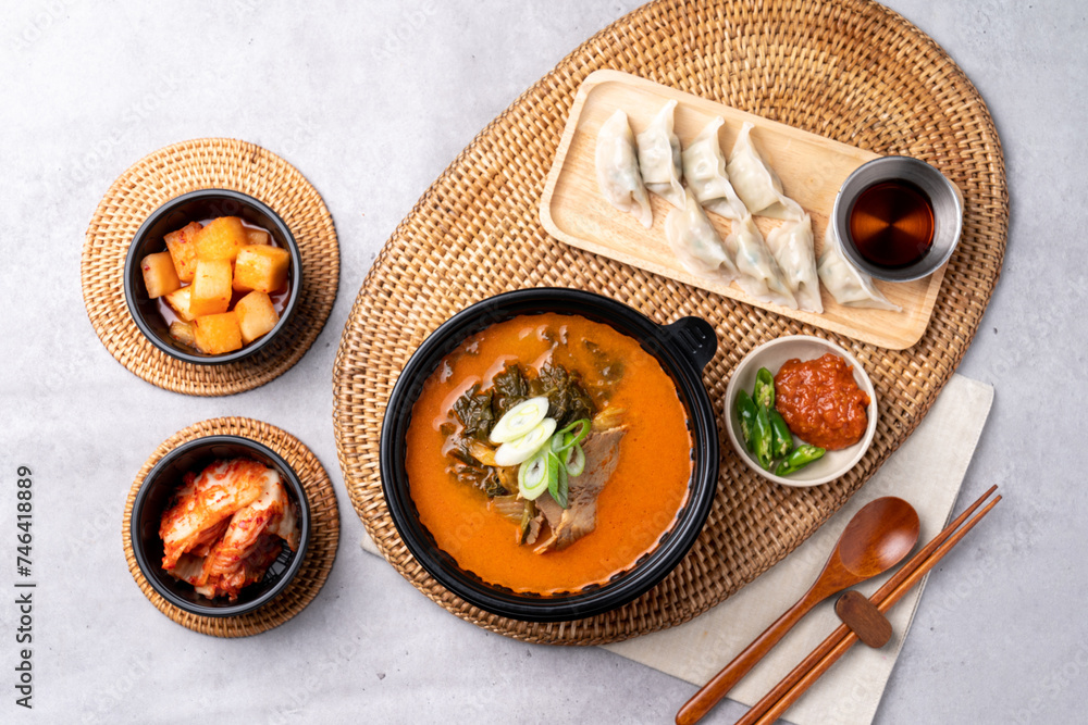 Korean food, beef, beef, sundae soup, seolleongtang, Naju, gomtang ...