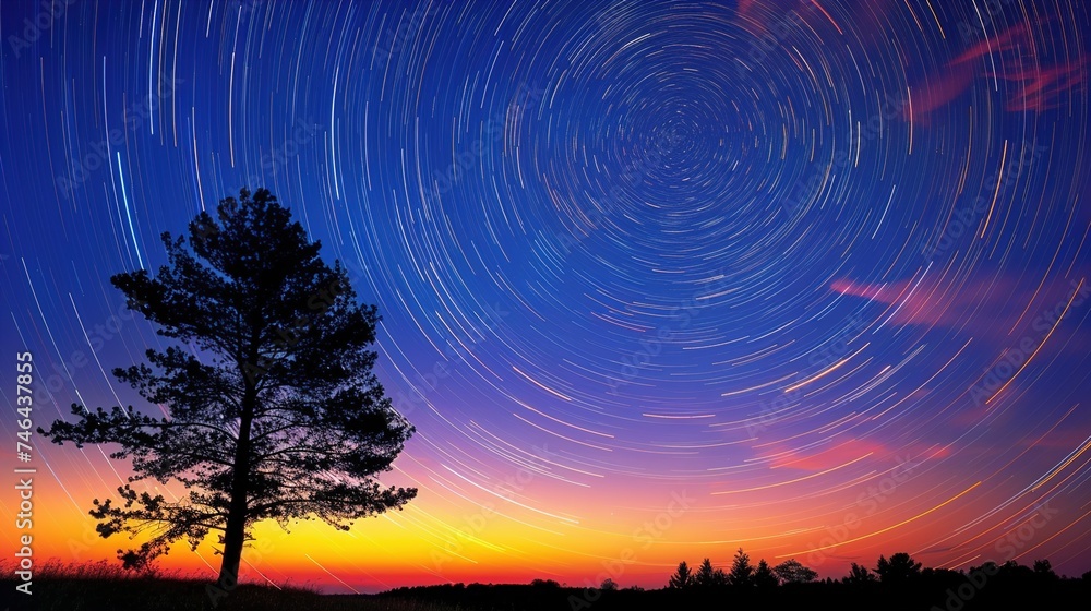Stellar choreography captured: Star trails photography reveals the ...