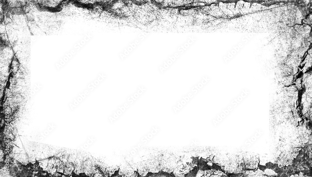 Old vintage film frame overlays texture. Overlays screen border ...