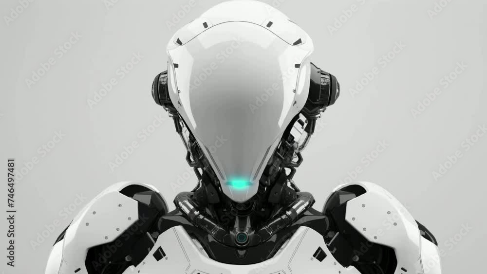 robot cyborg - black and white robot - screen robot arm - robot cyborg ...