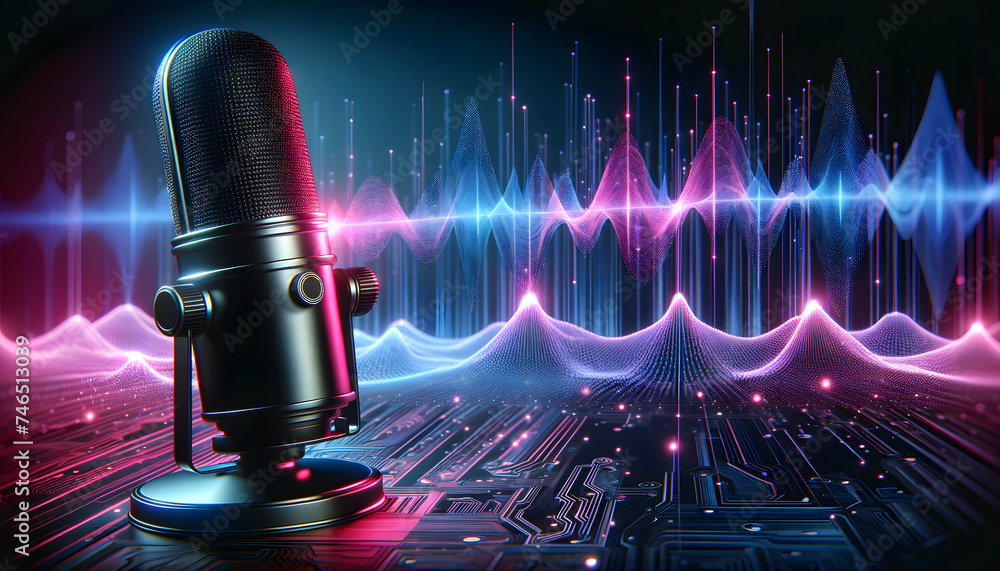 Digital Audio Revolution: High-Detail Microphone with Dynamic Voice ...