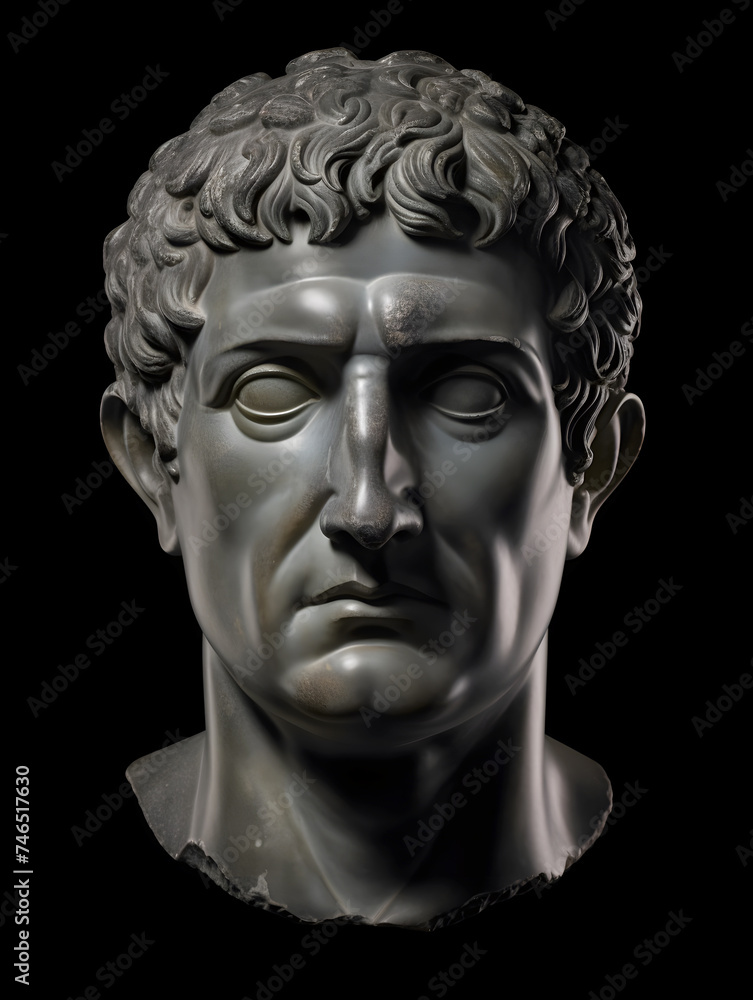ภาพประกอบสต็อก Busts of Roman politician and general Mark Antony ...