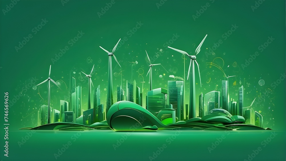 Electric Innovation in Business Iconography, Green Energy Concepts and ...