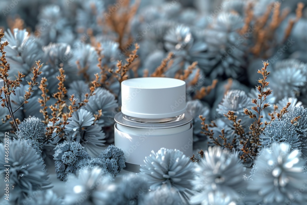 Facial skin resurfacing skin care cream. Skincare treatment products ...