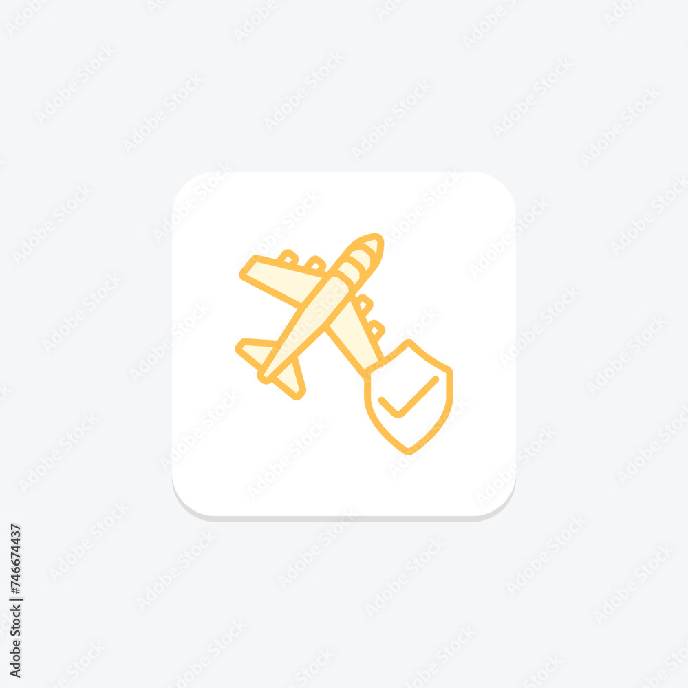 Travel Safety icon, travel safety, safety tips, travel safety tips ...