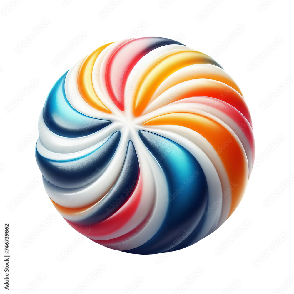 sweet colorful glossy candies, lollipops with pink swirls, and stripes ...