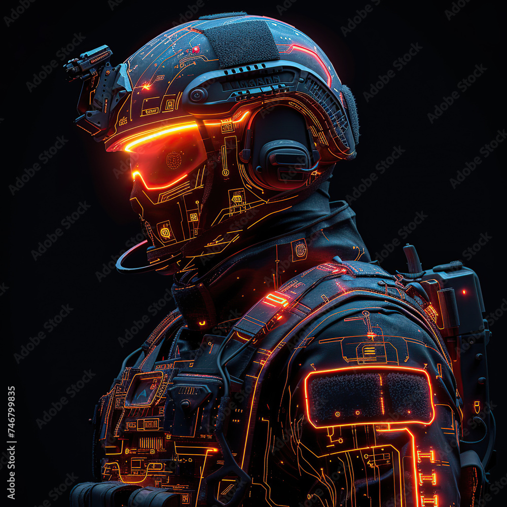 Soldier, Future, Warfare, Technology, Robotics, Combat, Tactical, Army ...