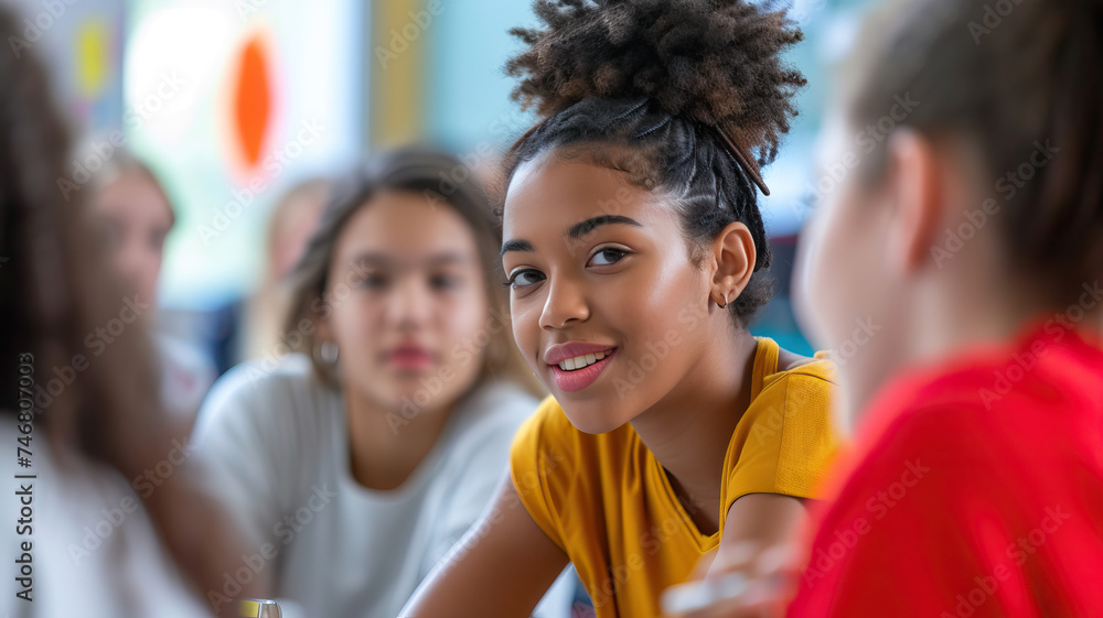 Educational Diversity: Students from diverse backgrounds participating ...