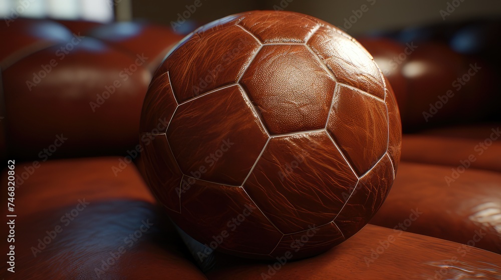 texture of the soccer ball to make it look like it's alive. Realistic ...