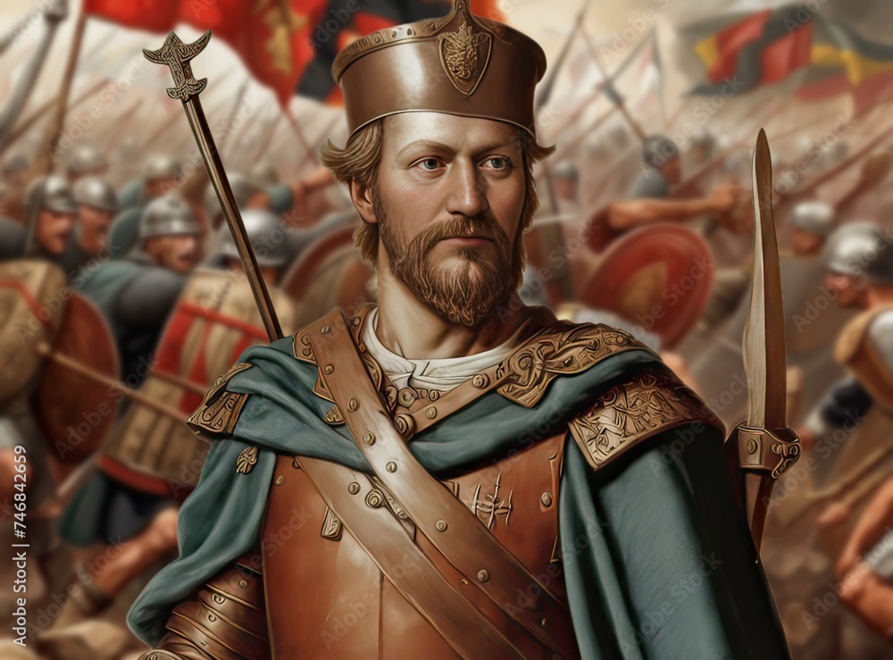 Arminius (Gaius Iulius- Hermann - Armin) German national hero,known for ...