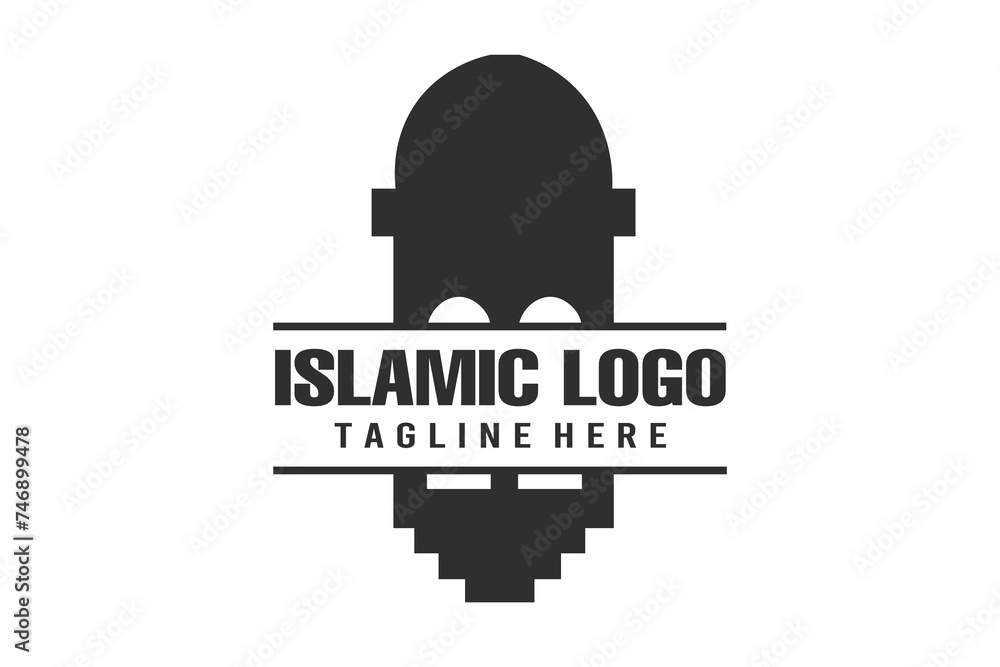 Islamic Logo Design, Modern Islamic Emblem for Branding, Unique Islamic ...