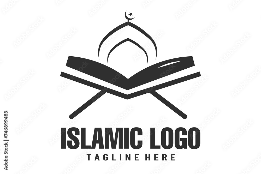 Islamic Logo Design, Modern Islamic Emblem for Branding, Unique Islamic ...