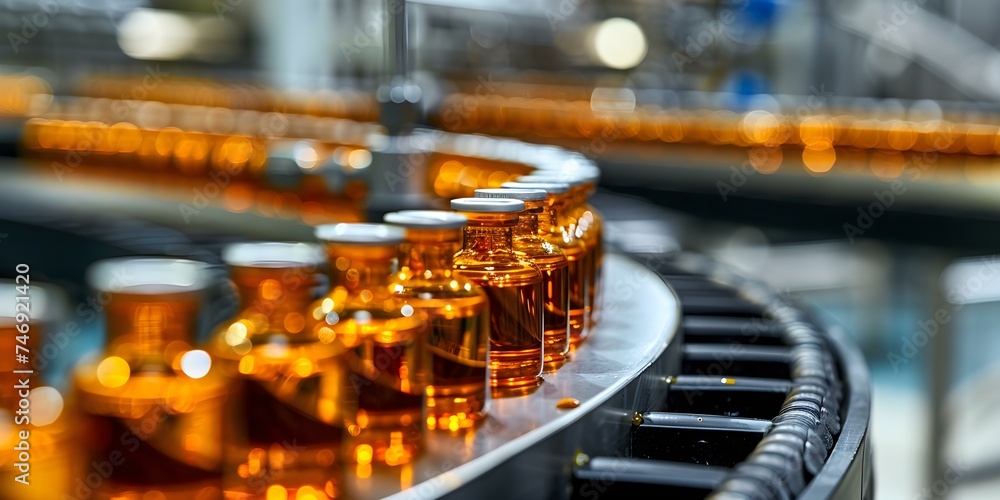 Manufacturing Process of Medical Vials in Pharmaceutical Factory ...