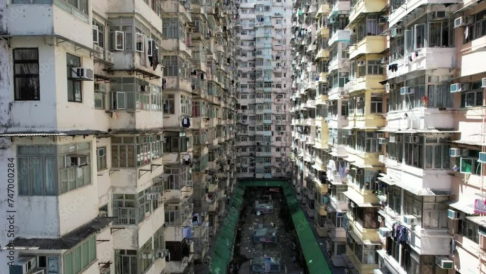 Monster building Montane Mansion in Quarry Bay Hong Kong, consists of ...