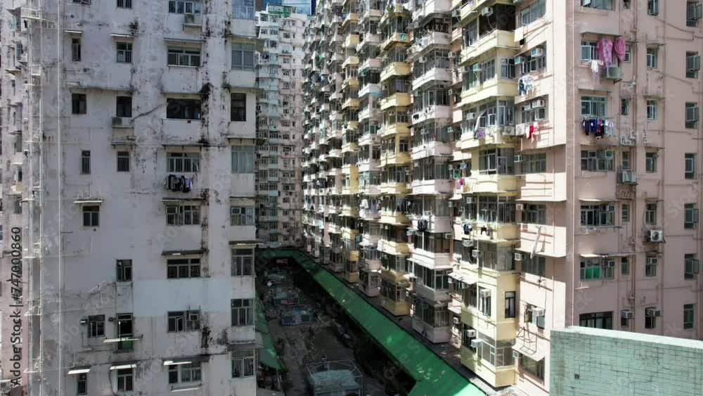 Monster building Montane Mansion in Quarry Bay Hong Kong, consists of ...