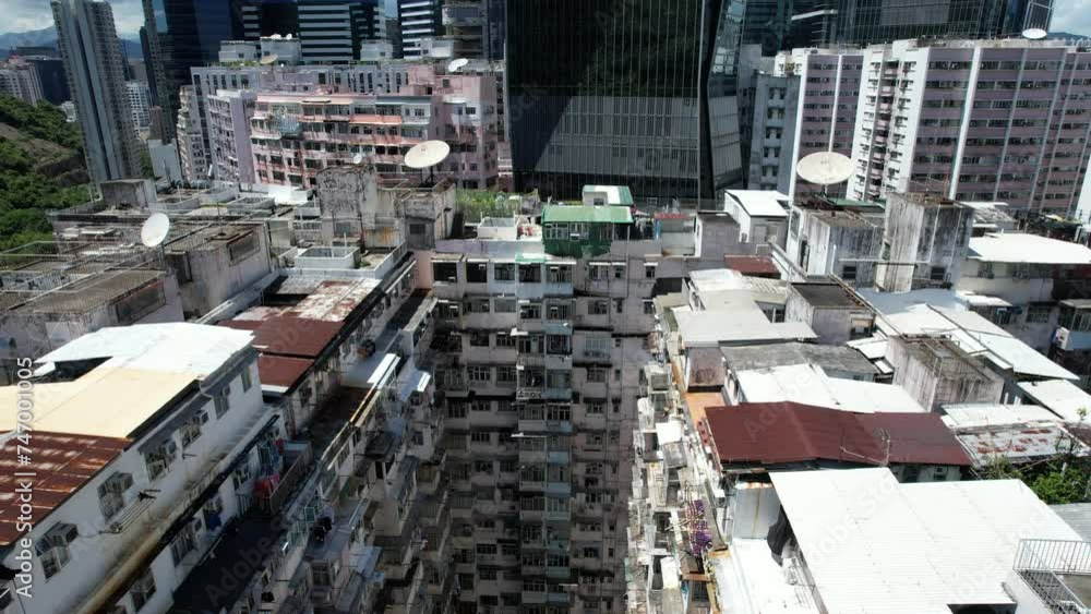 Monster building Montane Mansion in Quarry Bay Hong Kong, consists of ...
