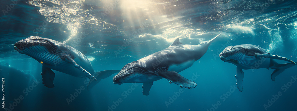 Marine life abounds with fish, whales and vibrant coral reefs deep in ...
