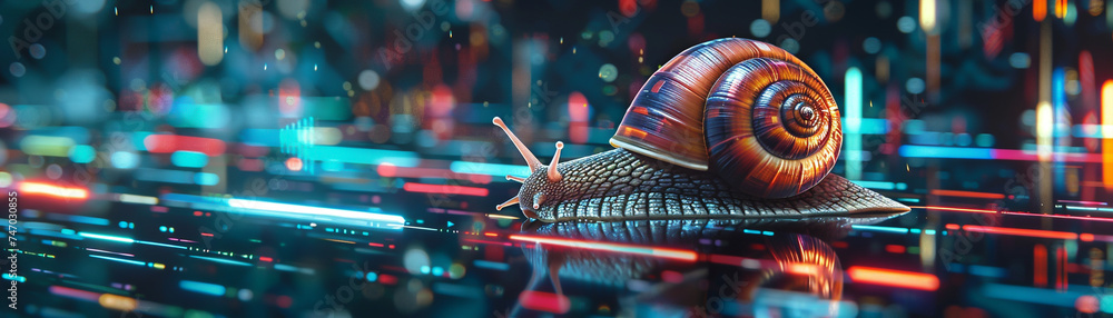 Snail turbo flames speed on a mission speeding through a snail. Snail ...