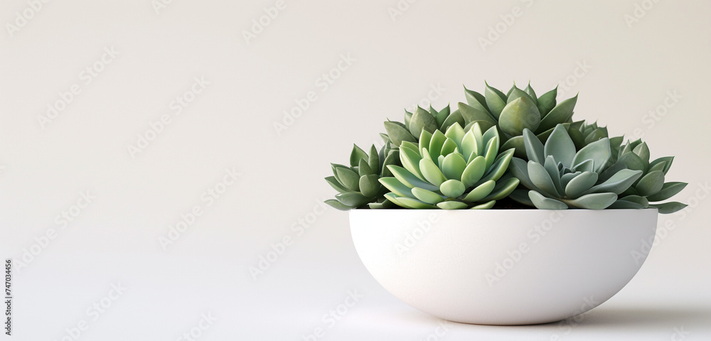Miniature 3D product mockup for succulents, perfect for small corporate ...